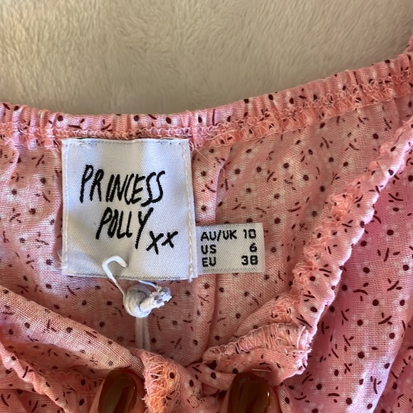 Princess Polly | Tops | Princess Polly The Laura Top Pink Us 6 Never ...